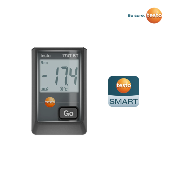 testo 174 T BT Bluetooth Temperature Measurement and Recording Device ...