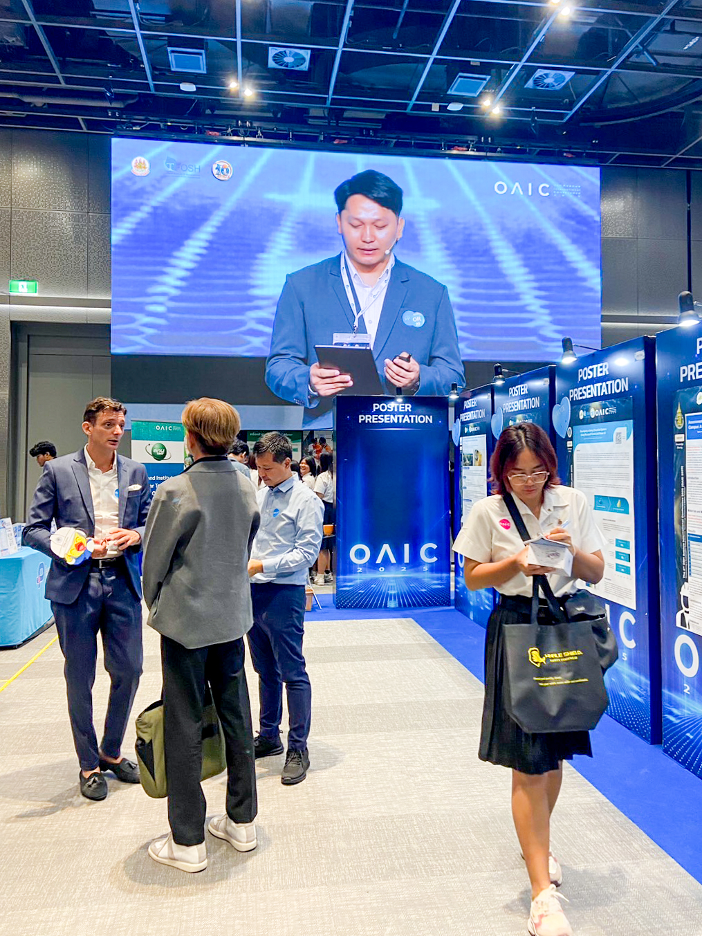 ร่วมจัดนิทรรศการในงาน OSH Avenue International Conference 2025 - Entech