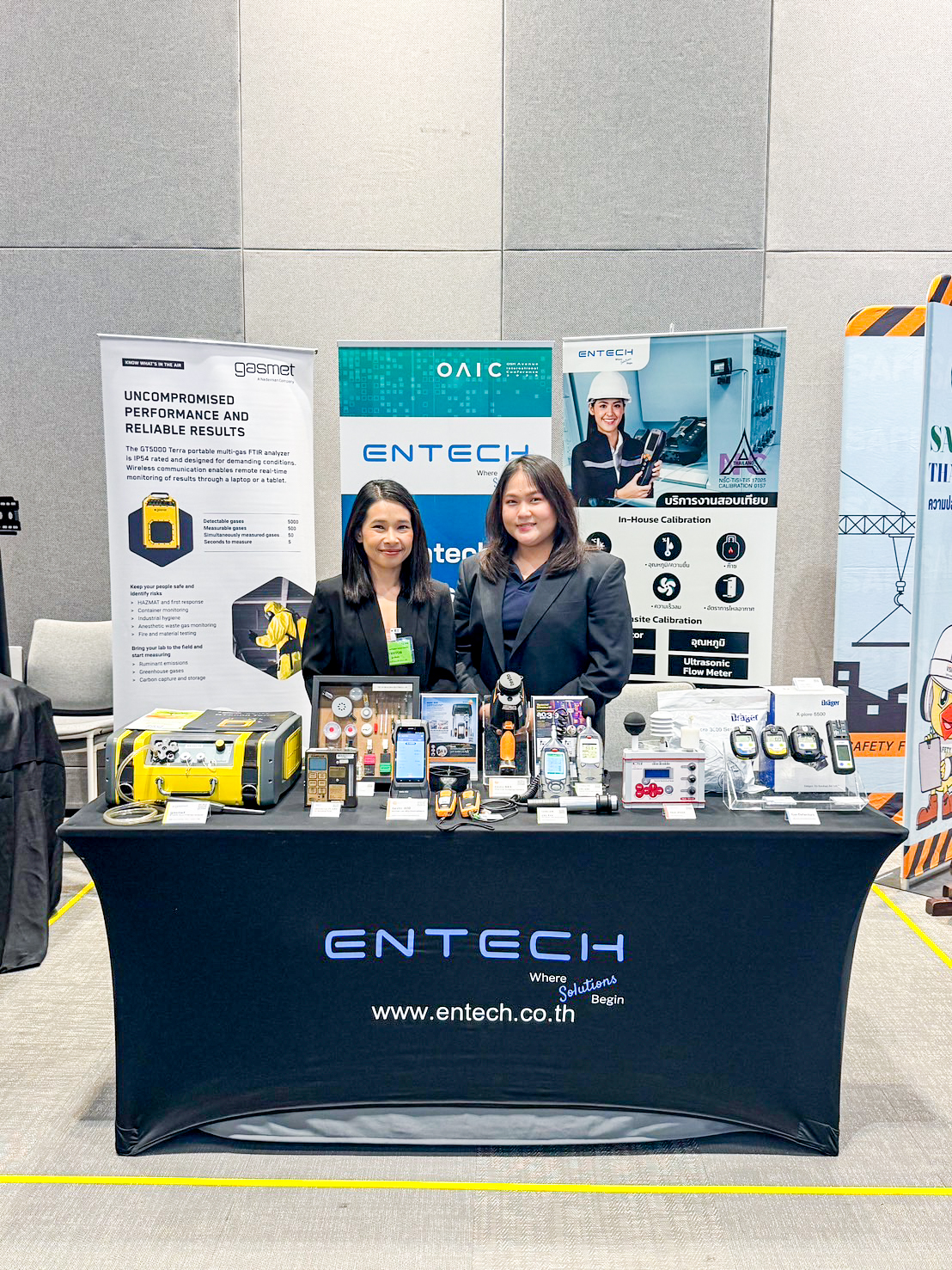 ร่วมจัดนิทรรศการในงาน OSH Avenue International Conference 2025 - Entech