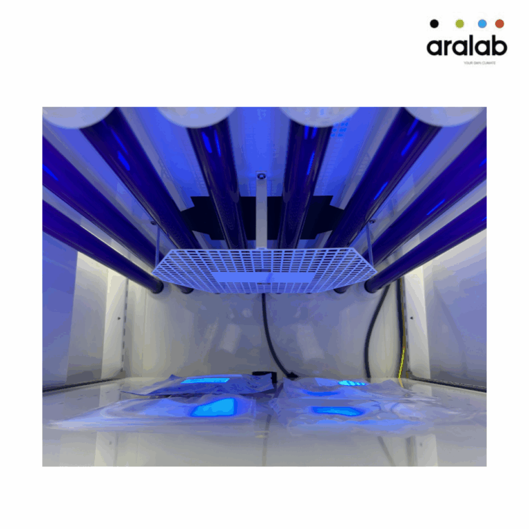 Aralab Fitoclima 600 Light Stability Testing Chamber.
