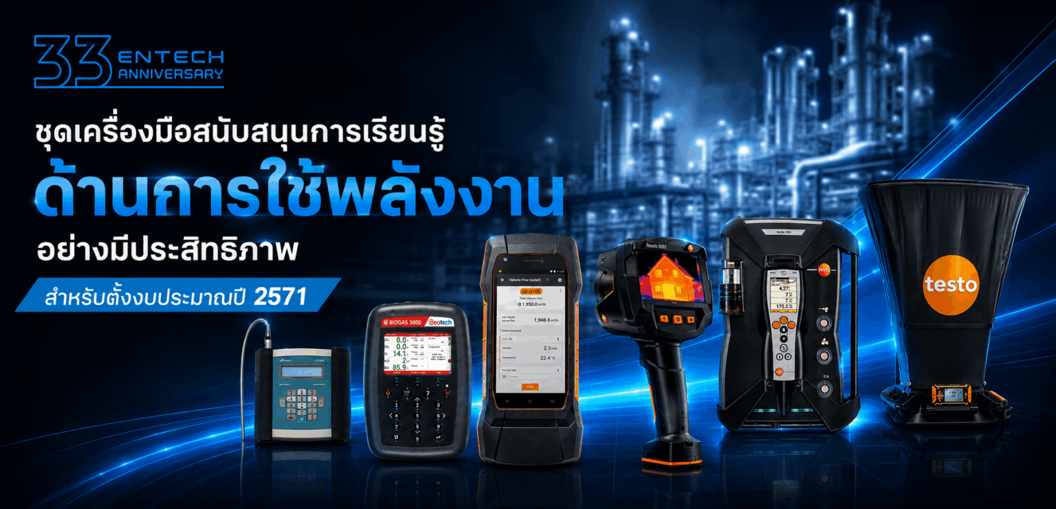 เครื่องมือวัดด้านการใช้พลังงานอย่างมีประสิทธิภาพ
